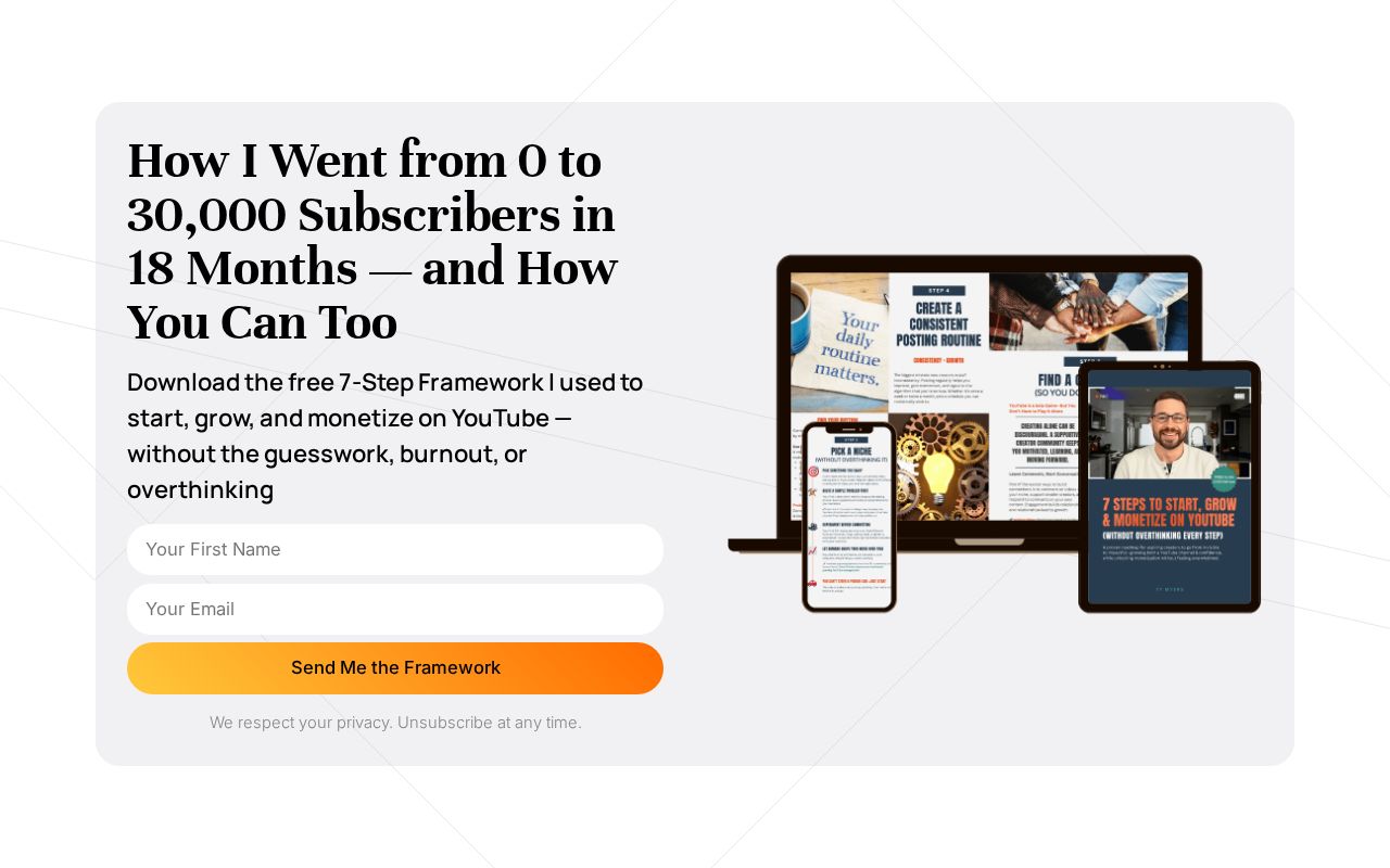 7-Step YouTube Growth Framework